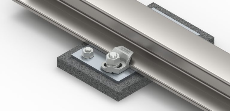 4124-15-40 on plate+grout - Gantry Rail