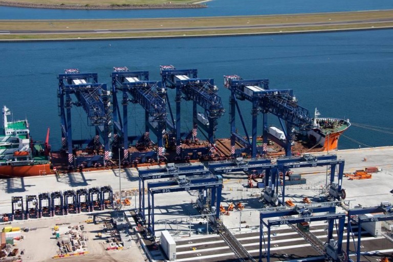 Port Botany Australia | Crane Rail Project Case Study - Gantry Rail